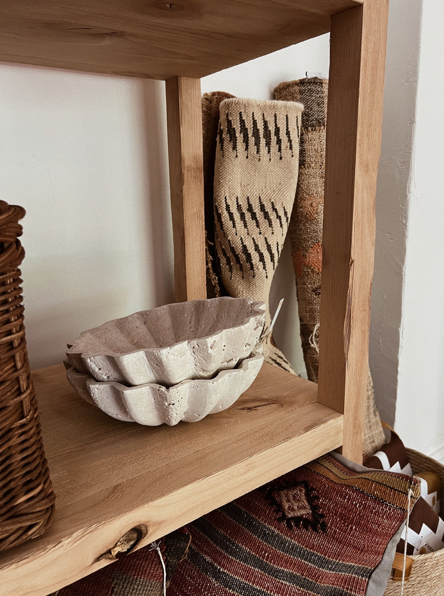 The Crosby Distressed Bookcase – palmyra home