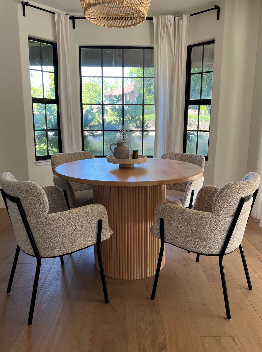 The Jericho Fluted Dining Table – palmyra home